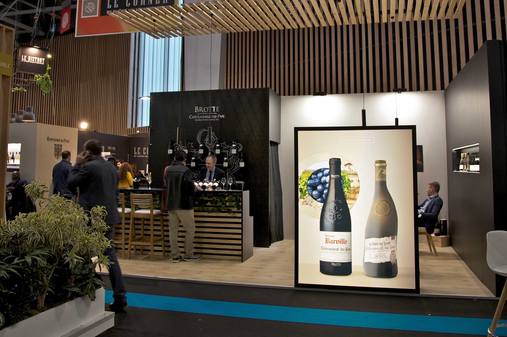 Stand Brotte - Wine Paris 2020 - Sonia Gandia